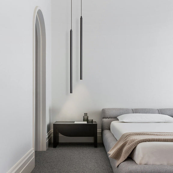 KCO Cylinder LED Long Tube Pendant Light 2- Light Cluster (L7013) – KCO Home - Chandeliers ...